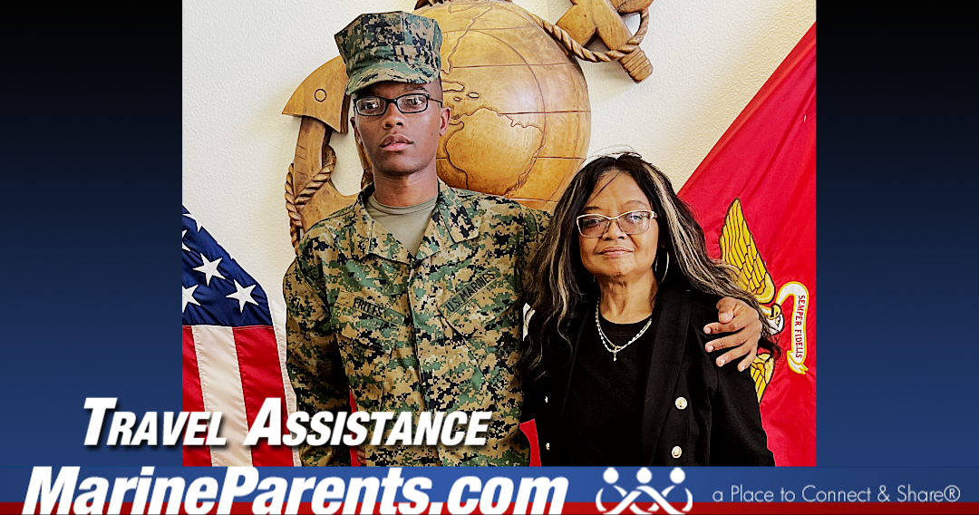 MPTA Helps Marine Mother, Abigail, Attend Graduation